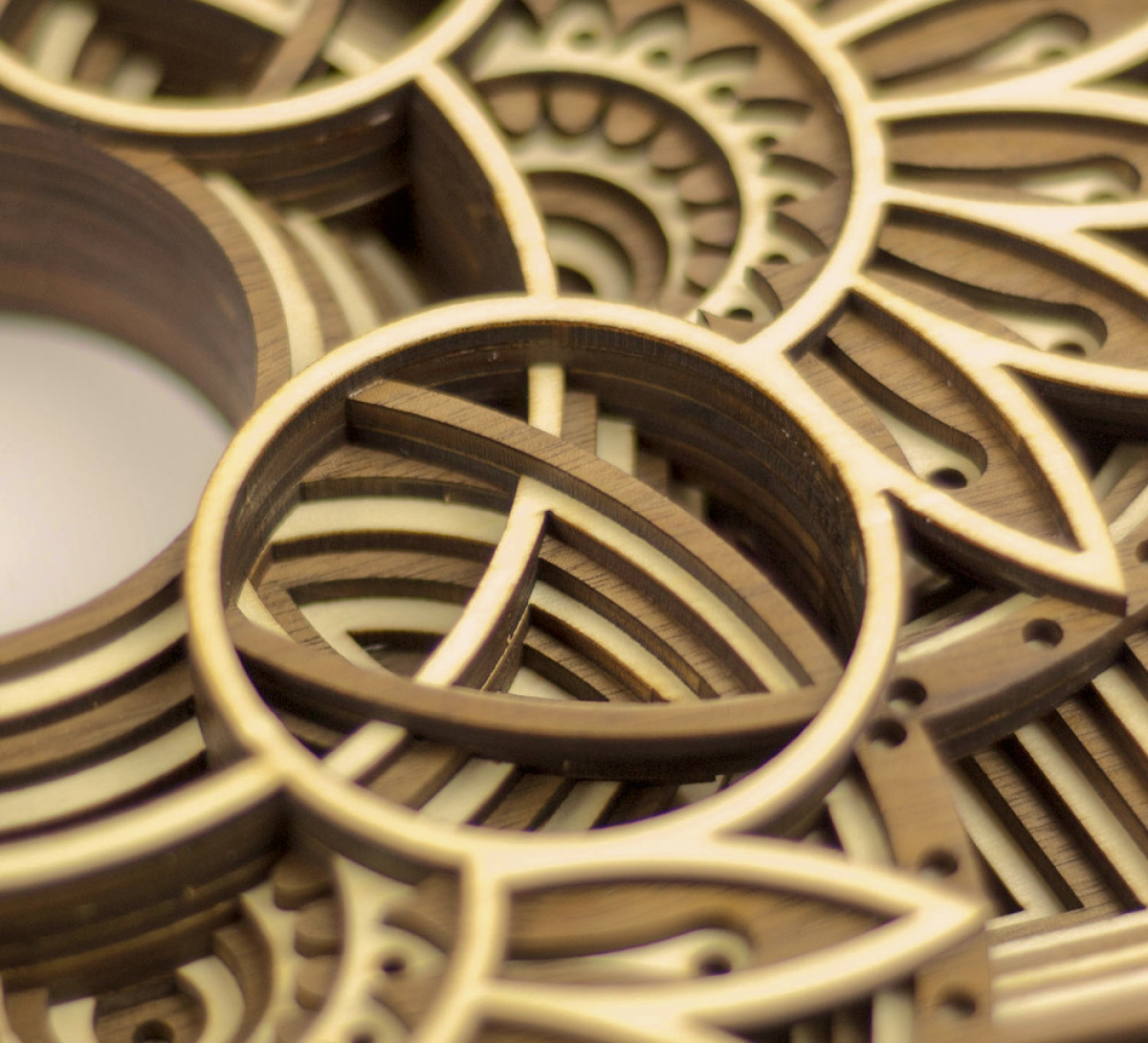 Custom Layered Wood Signs & Art – Angel Tree Designs